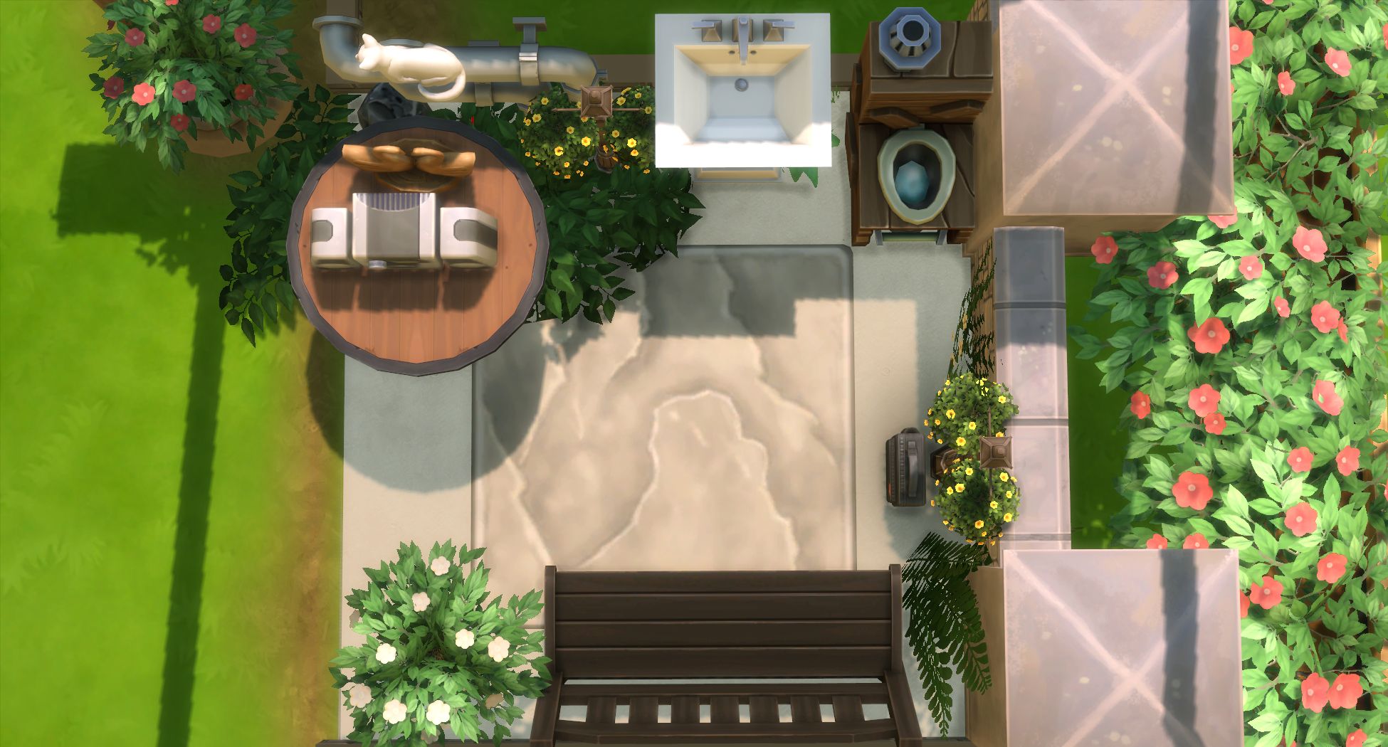 Micro 685 simoleons "home" | Base game | No CC - The Sims 4 Rooms ...