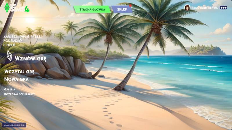 Beach In Warm Sunlight - Main Menu Background Overrides - Gallery - The ...