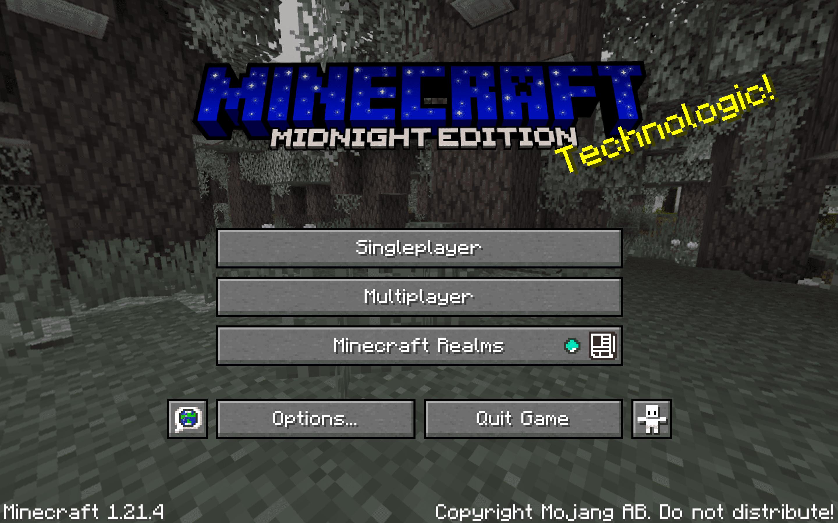 Midnight Title Menu Screenshots - Resource Packs - Minecraft
