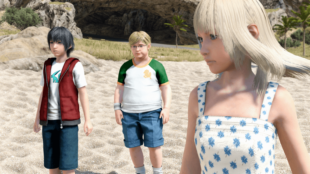 Child Noctis, Luna and Prompto Outfits - Gallery - Final Fantasy XV ...