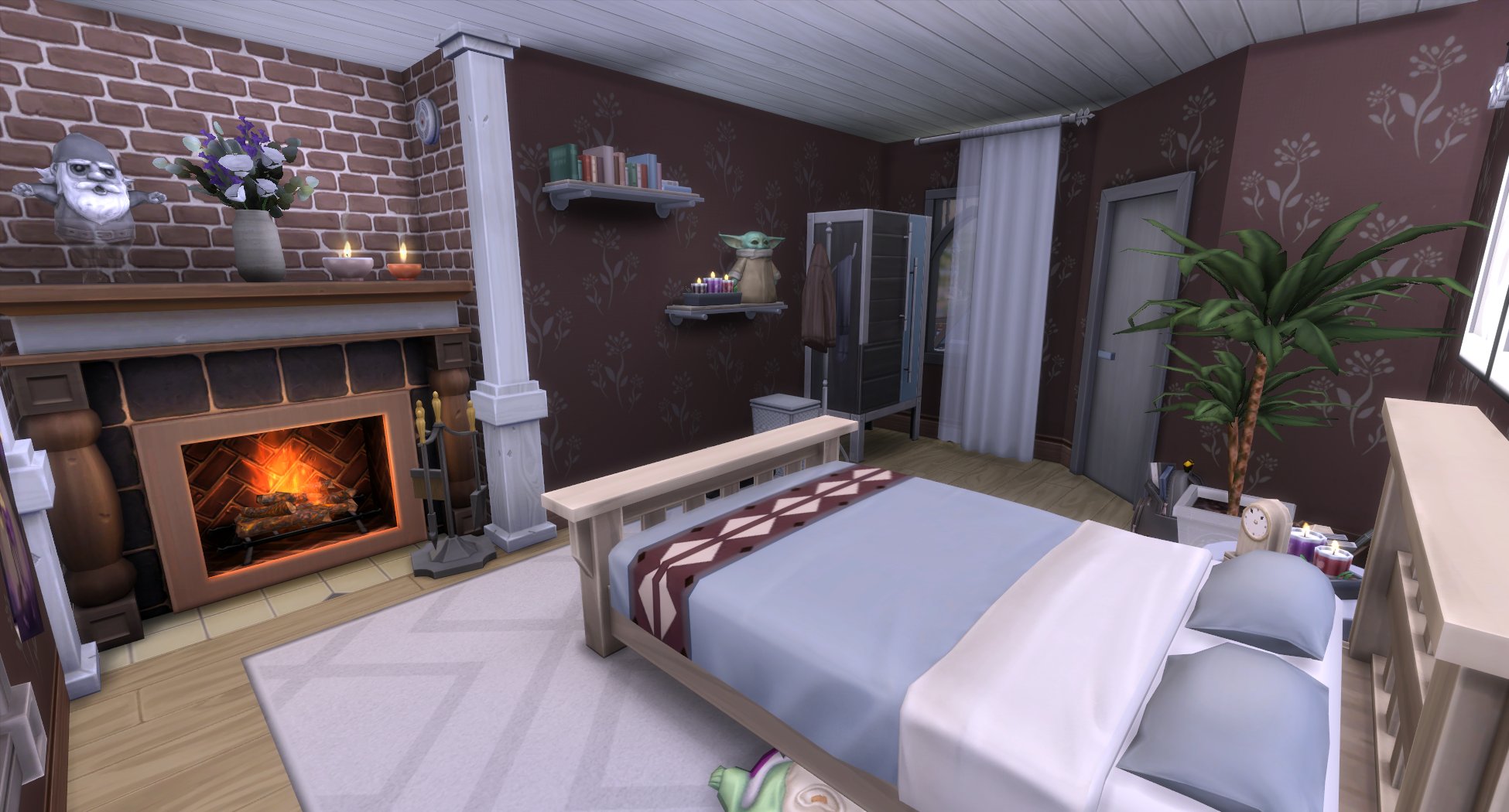House for writer with kids | Backyard Stuff | No CC - The Sims 4 Rooms ...