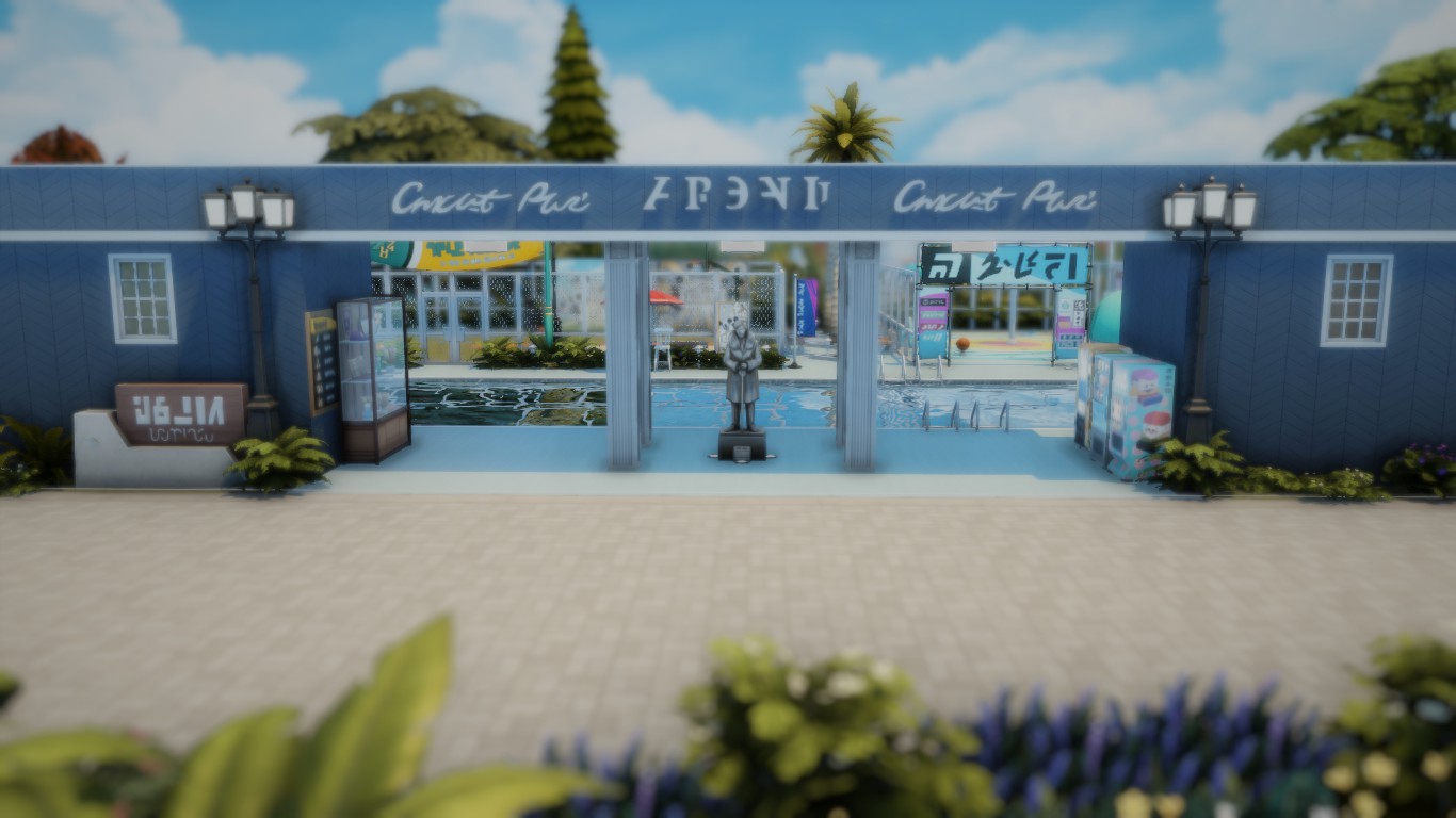 AquaSplash Community Pool - Gallery - The Sims 4 Rooms / Lots - CurseForge