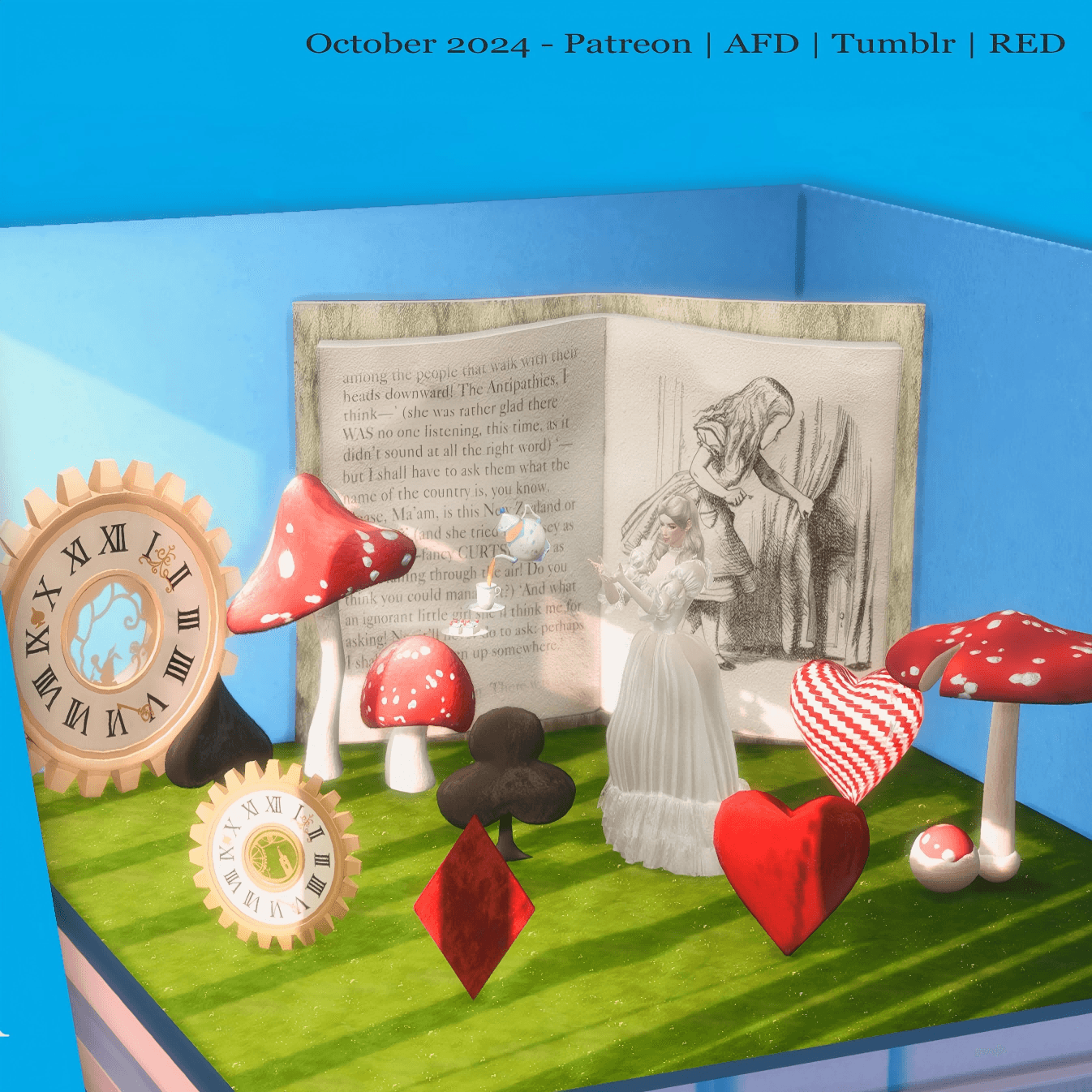 Wonderland Set The Sims 4 Build Buy Curseforge