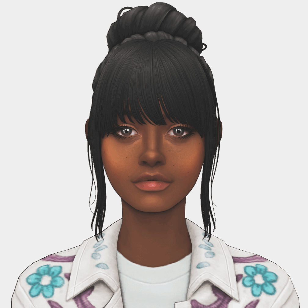 Andrea Hair V2 - Gallery - The Sims 4 Create a Sim - CurseForge