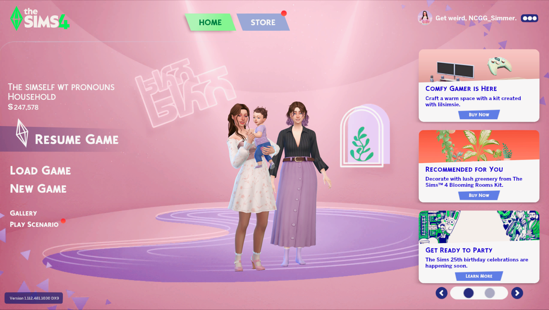 Main Menu Override Original Ver - Gallery - The Sims 4 Mods - CurseForge