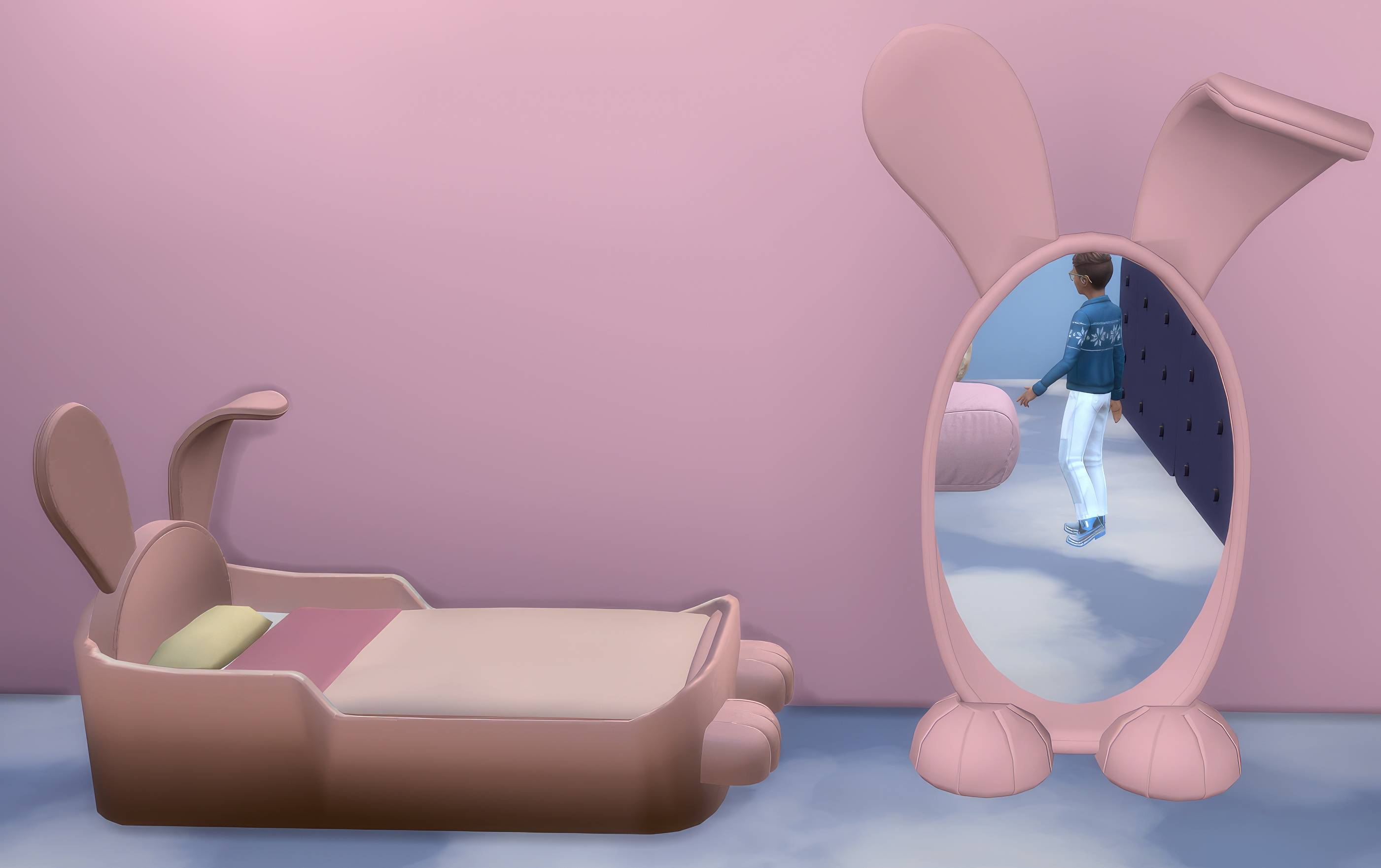 Cute Bunny mirror - The Sims 4 Build / Buy - CurseForge