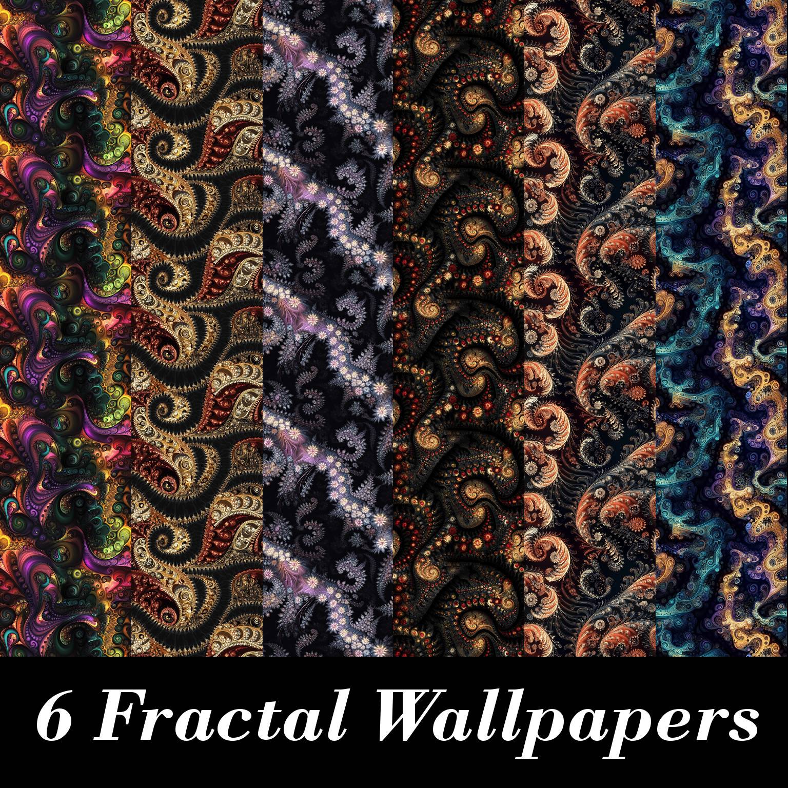 Fractal Patterned Wallpaper, Set 8 - Gallery - The Sims 4 Build / Buy - CurseForge
