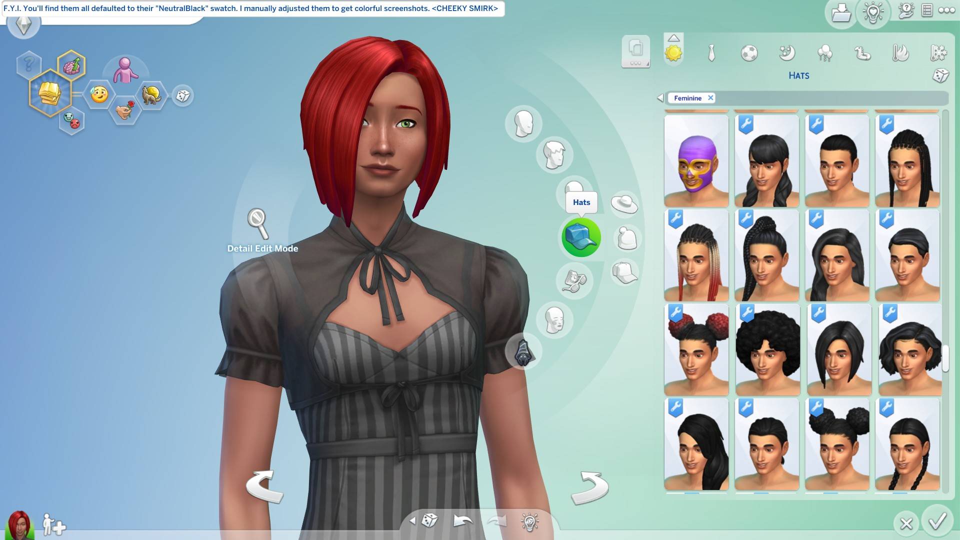 🐲 [BG] Wearables™ Wigs for Base Game 🔄 1/28/2025 ☄️ 1/17/2025 - The ...