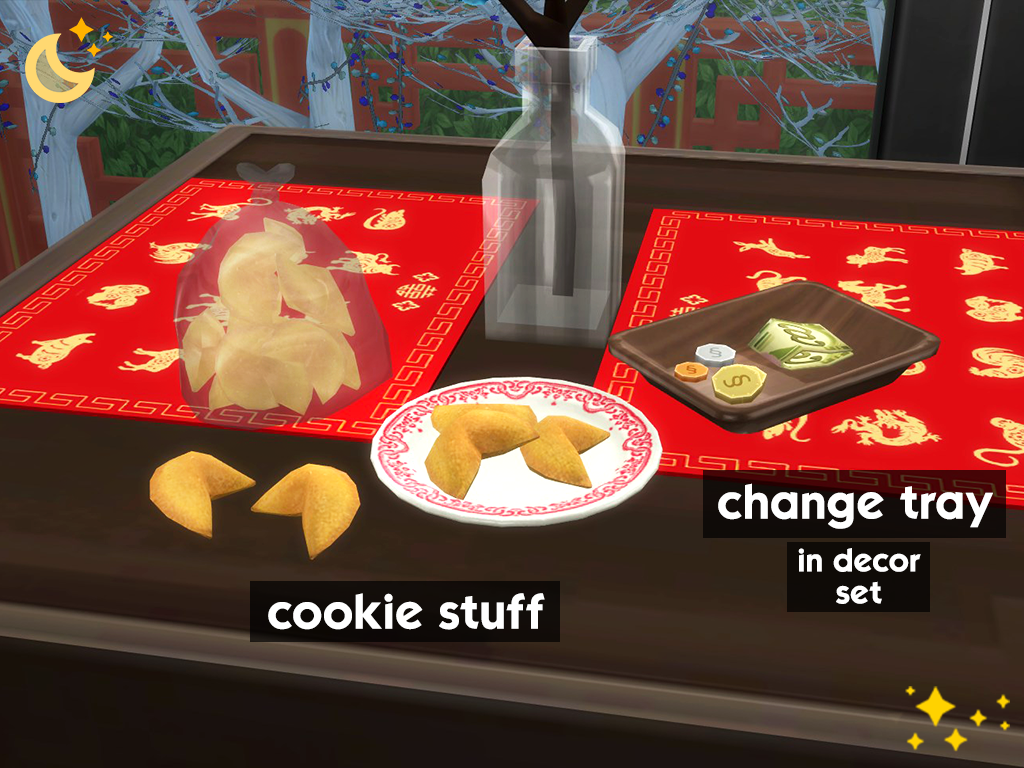 Chinese Restaurant : Food Items - Gallery - The Sims 4 Build / Buy ...