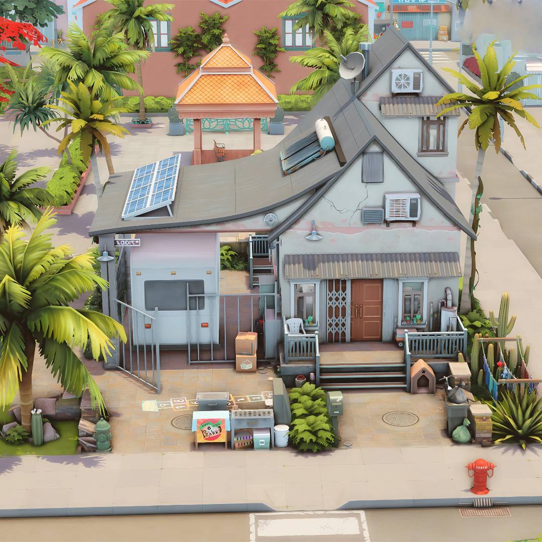 Realistic House 🏠 For a new beginning - Gallery - The Sims 4 Rooms ...