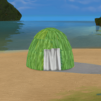 Natural Hut Tent - Gallery - The Sims 4 Build / Buy - CurseForge