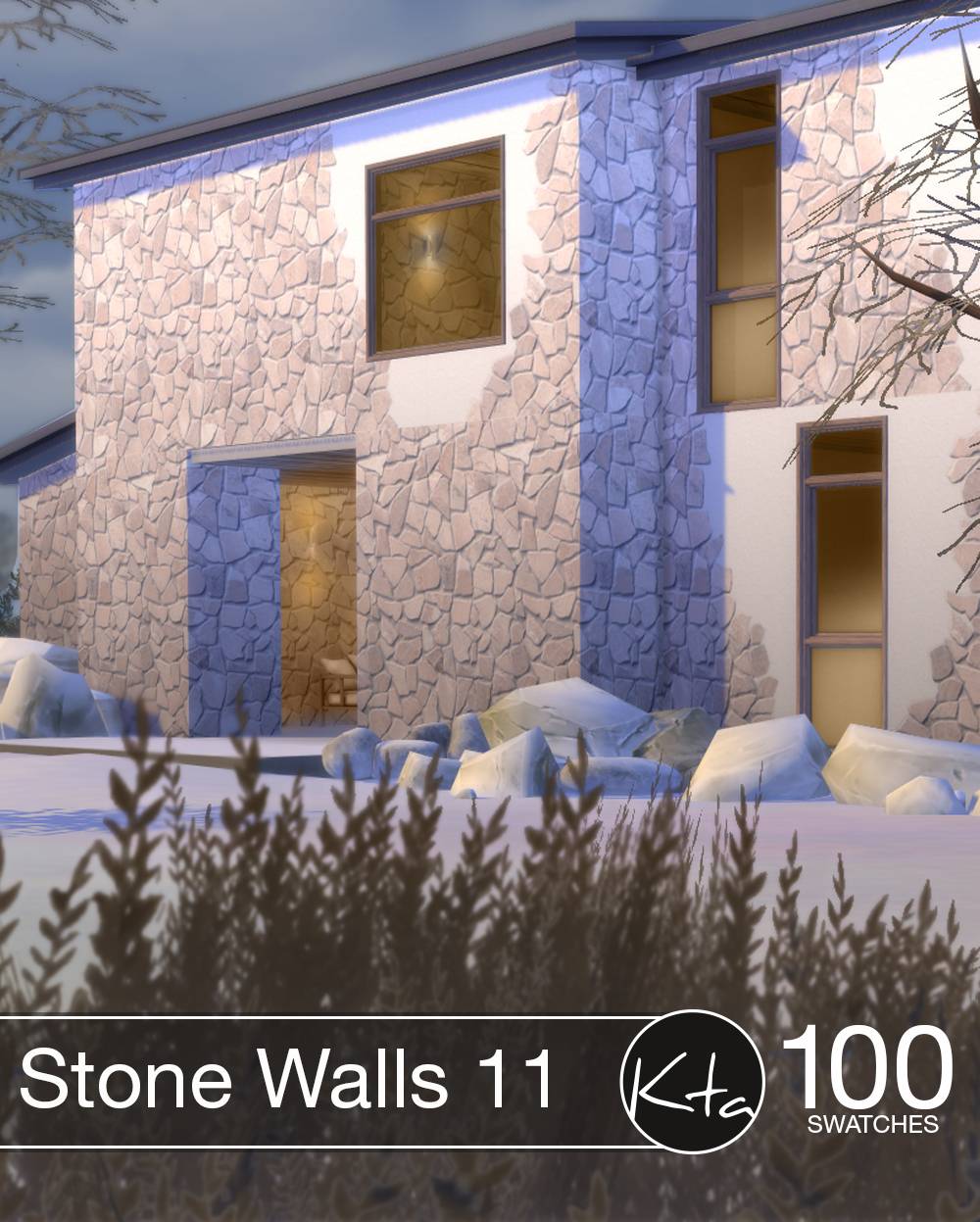[kta] Stone Walls 11 - Gallery - The Sims 4 Build / Buy - CurseForge