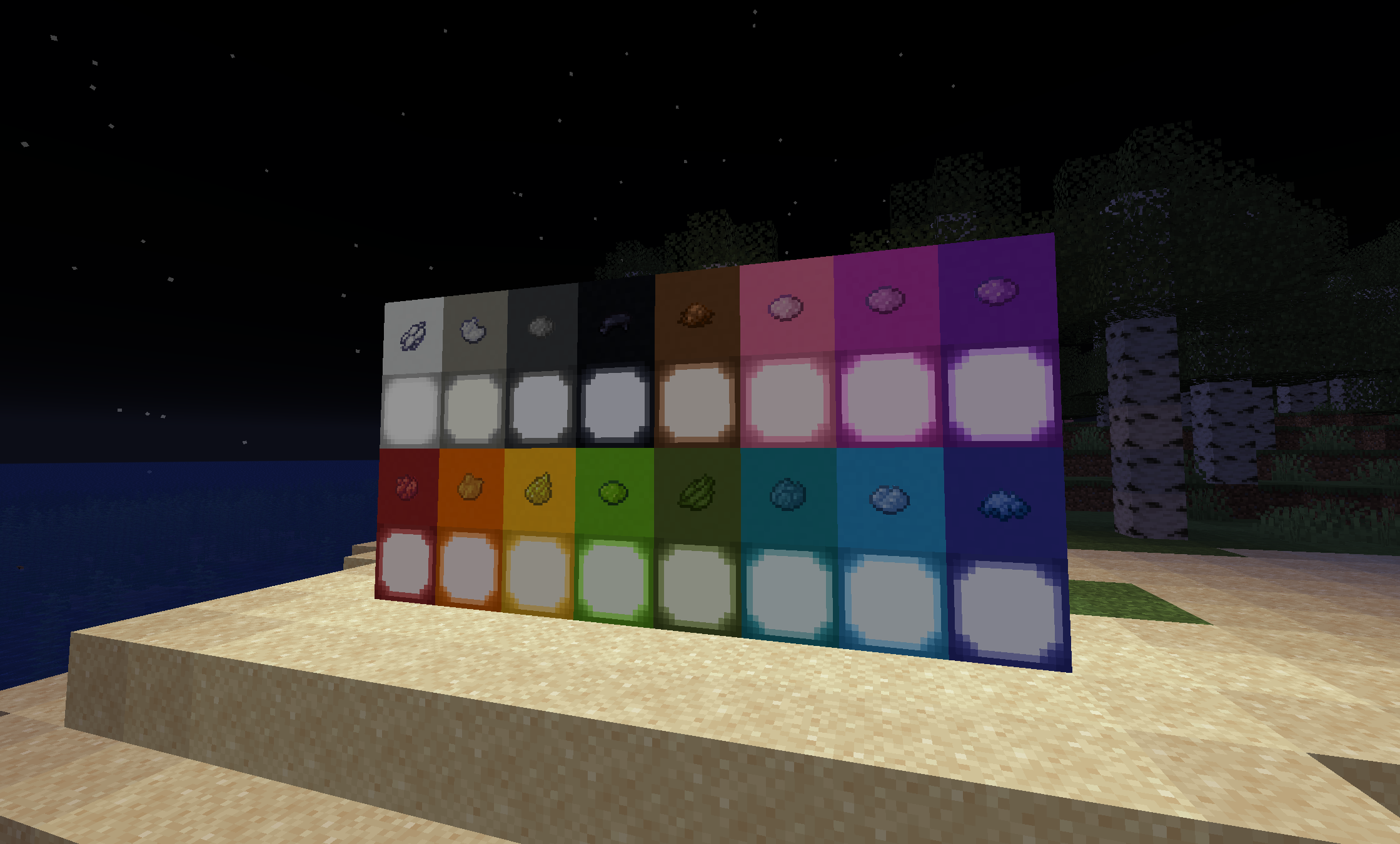 Colorful Sea Lanterns - Gallery - Minecraft Mods - CurseForge