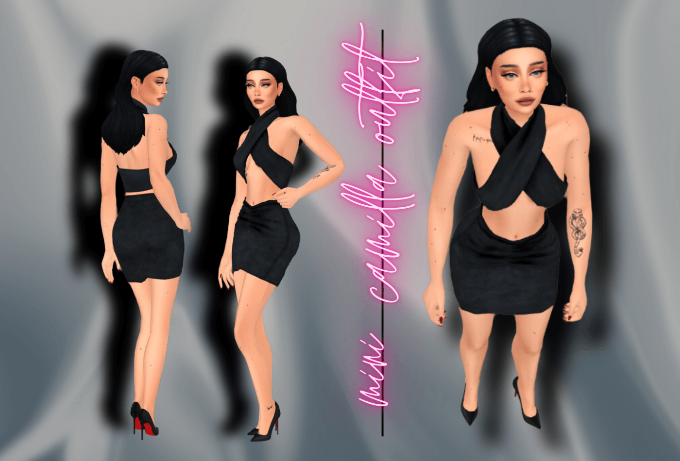 MINI CAMILLA OUTFIT - The Sims 4 Create a Sim - CurseForge