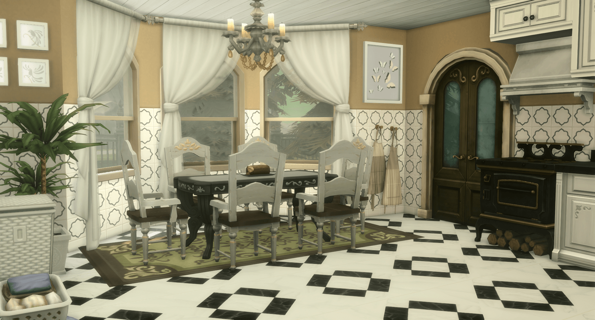 Sunbathed Victorian Manor | Vampires* | No CC - The Sims 4 Rooms / Lots ...