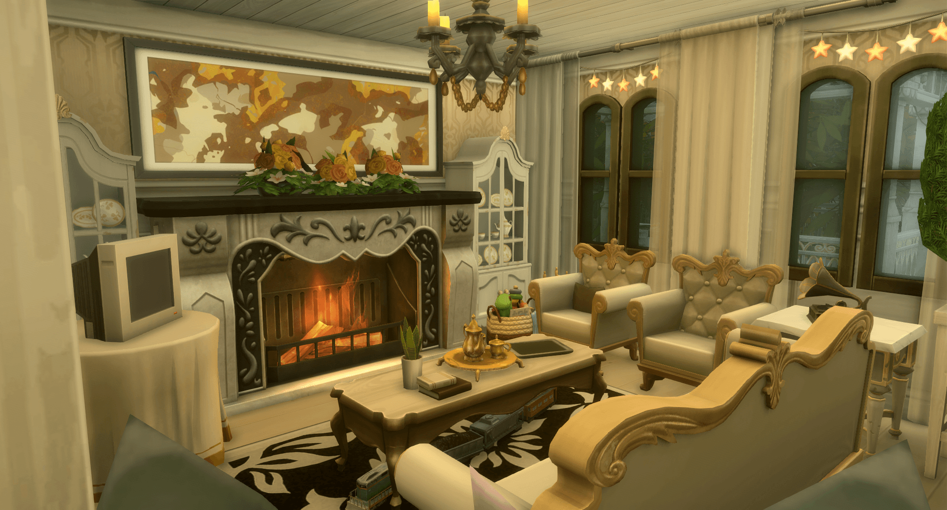 Sunbathed Victorian Manor | Vampires* | No CC - The Sims 4 Rooms / Lots ...