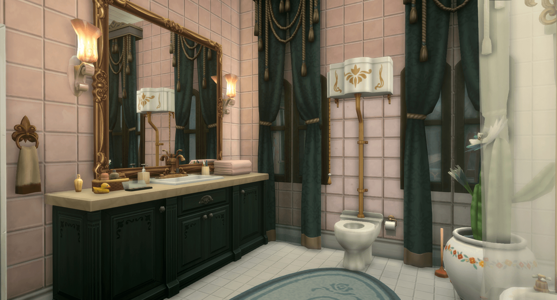 Sunbathed Victorian Manor | Vampires* | No CC - The Sims 4 Rooms / Lots ...