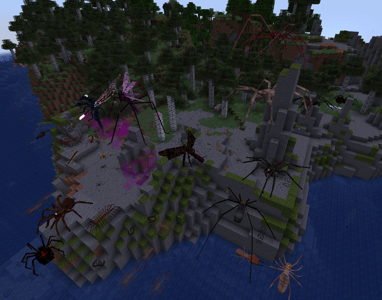 Arthropod Phobia Expansions + Horror Bosses (Spiders, Arachnophobia ...