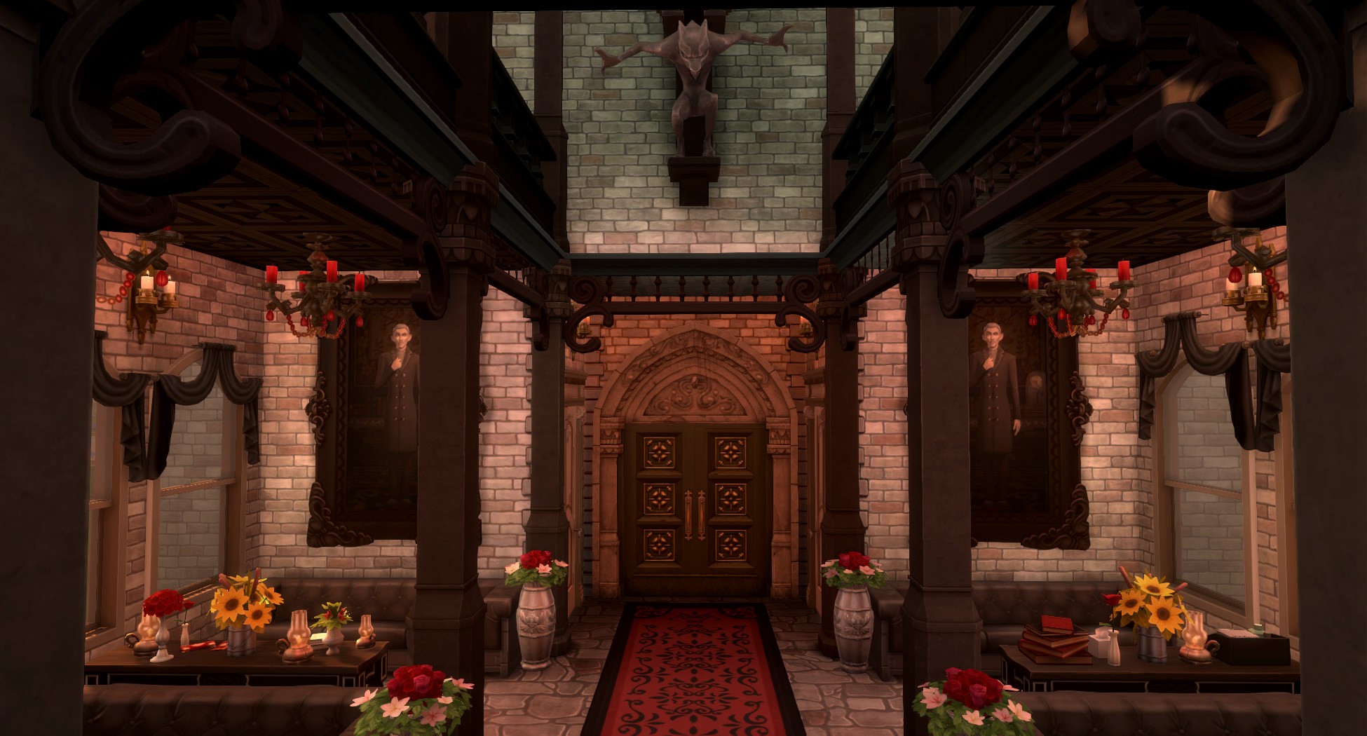 Blood Moon Church | Vampires* | No CC - The Sims 4 Rooms / Lots ...