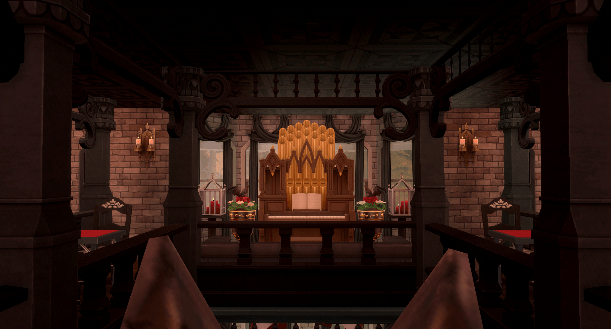 Blood Moon Church | Vampires* | No CC - The Sims 4 Rooms / Lots ...