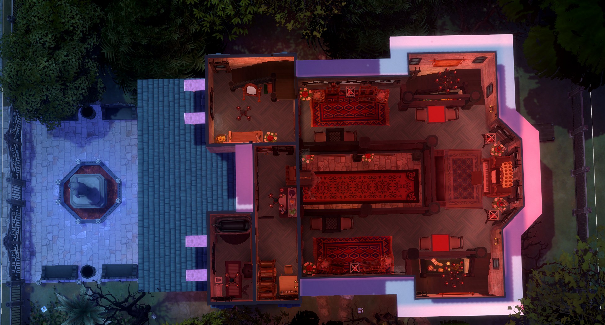 Blood Moon Church | Vampires* | No CC - The Sims 4 Rooms / Lots ...