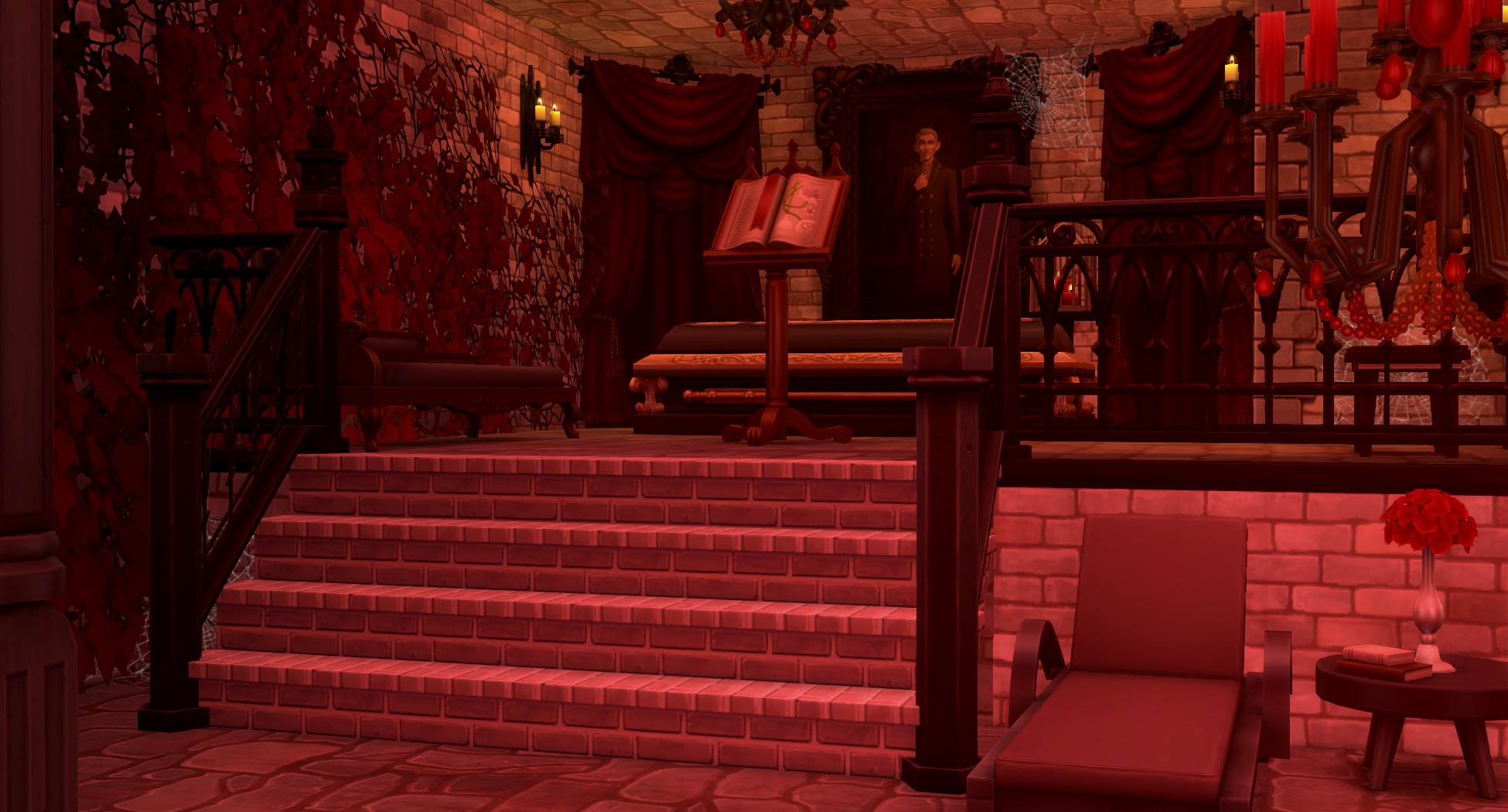 Vampire Victorian Mansion | Vampires* | No CC - The Sims 4 Rooms / Lots ...