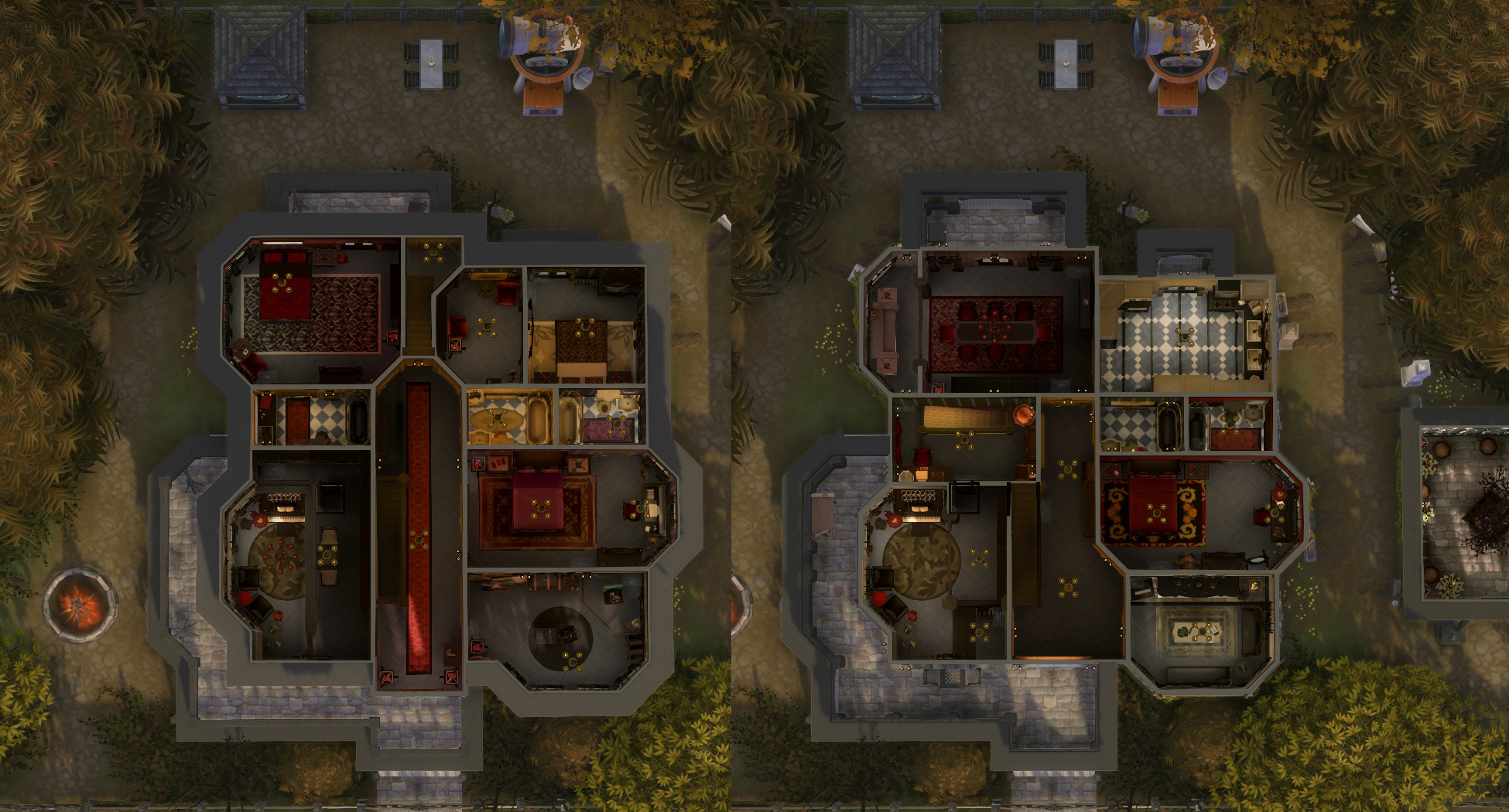 Vampire Victorian Mansion | Vampires | No CC - Gallery - The Sims 4 ...