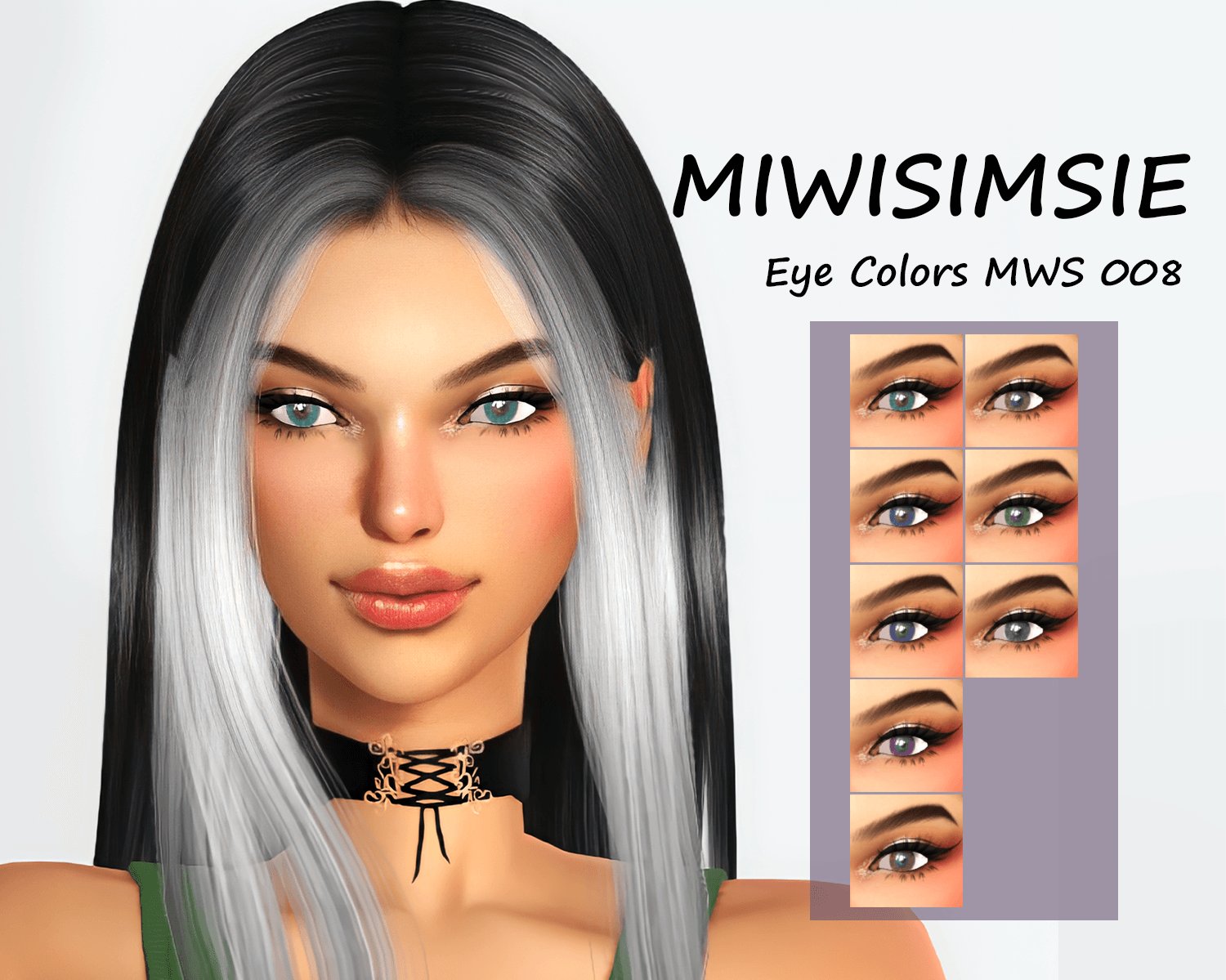 Eye Colors MWS 008 - Gallery - The Sims 4 Create a Sim - CurseForge