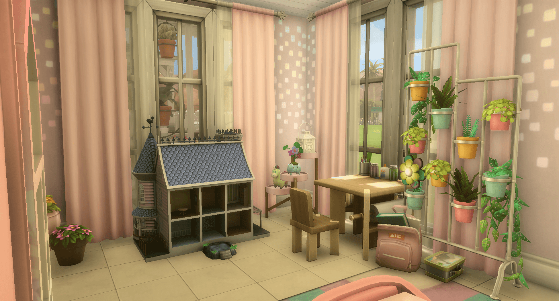 Artist "Golden Hour" Home | 3 Packs* | No CC - The Sims 4 Rooms / Lots ...