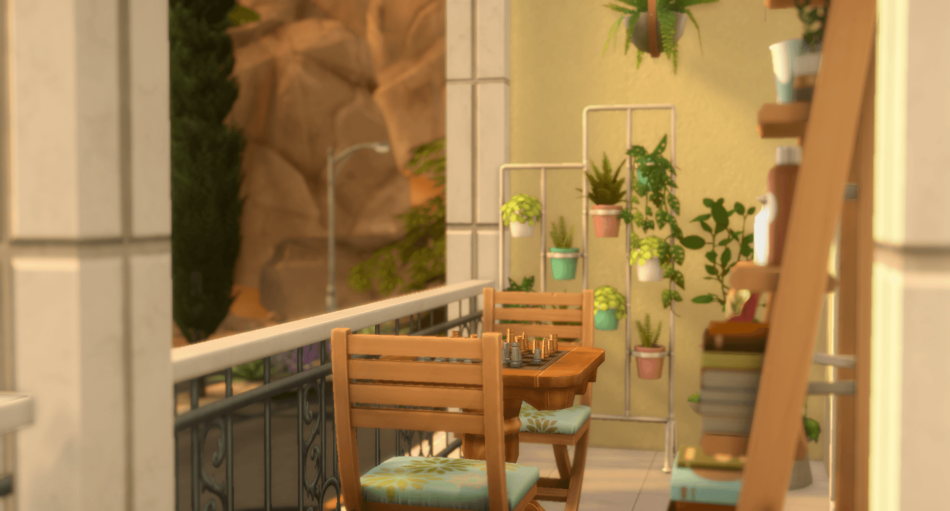 Artist "Golden Hour" Home | 3 Packs* | No CC - The Sims 4 Rooms / Lots ...