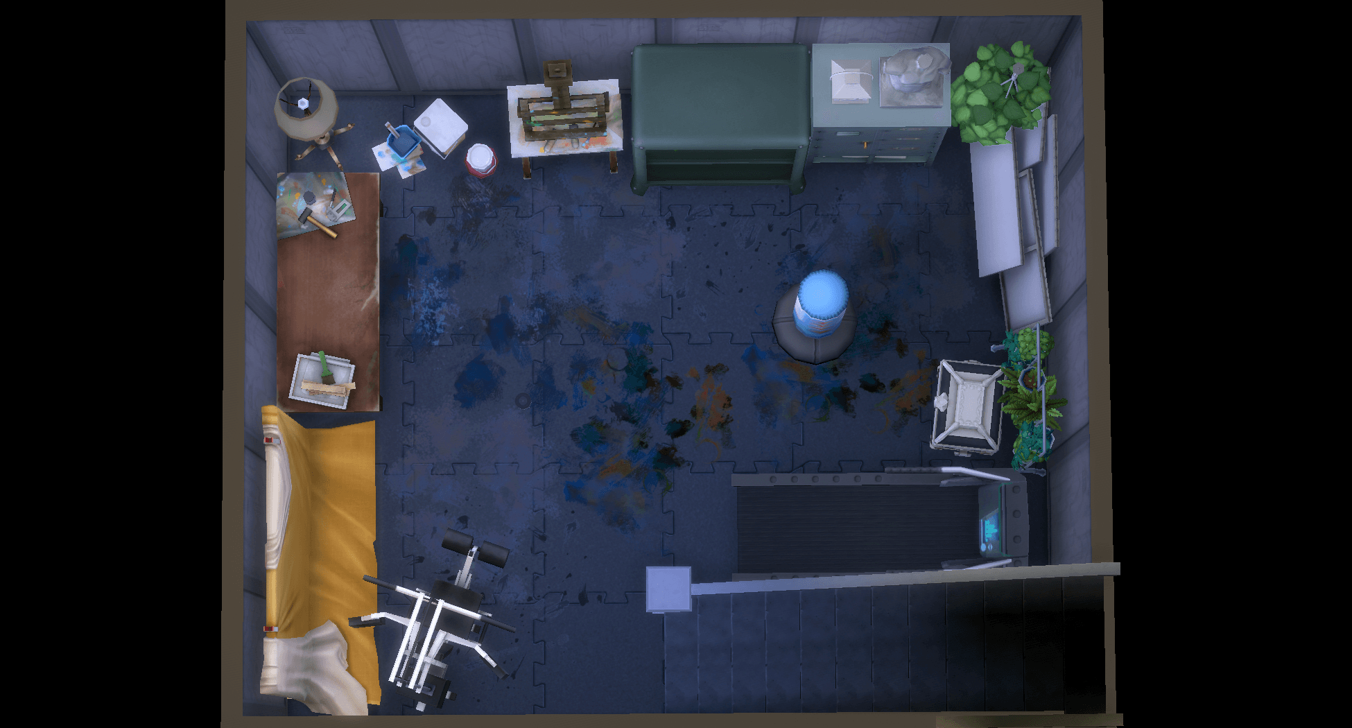 Artist "Golden Hour" Home | 3 Packs* | No CC - The Sims 4 Rooms / Lots ...