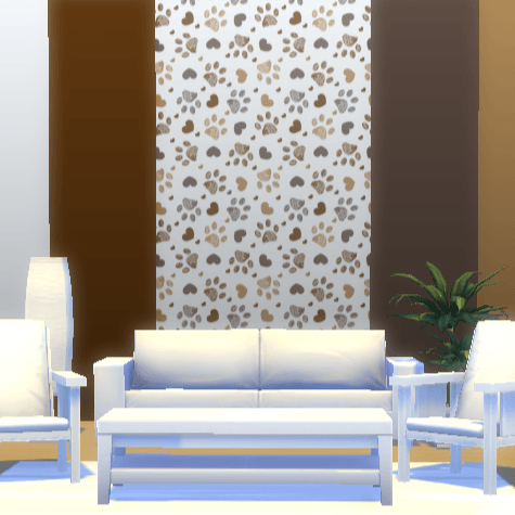 Brown Paws with Hearts - Gallery - The Sims 4 Build / Buy - CurseForge