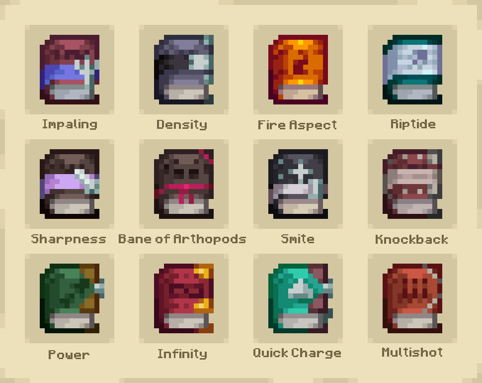 Resplendent & Remembered Enchanted Books - Gallery - Minecraft Resource ...