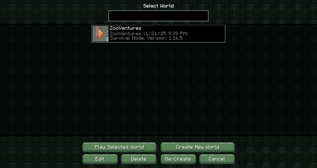 Nature's ZooVentures GUI - Gallery - Minecraft Resource Packs - CurseForge