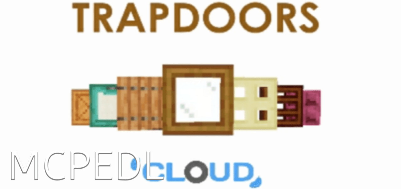 Cloud Trapdoors Bedrock Edition - Gallery - Minecraft Bedrock Addons - CurseForge