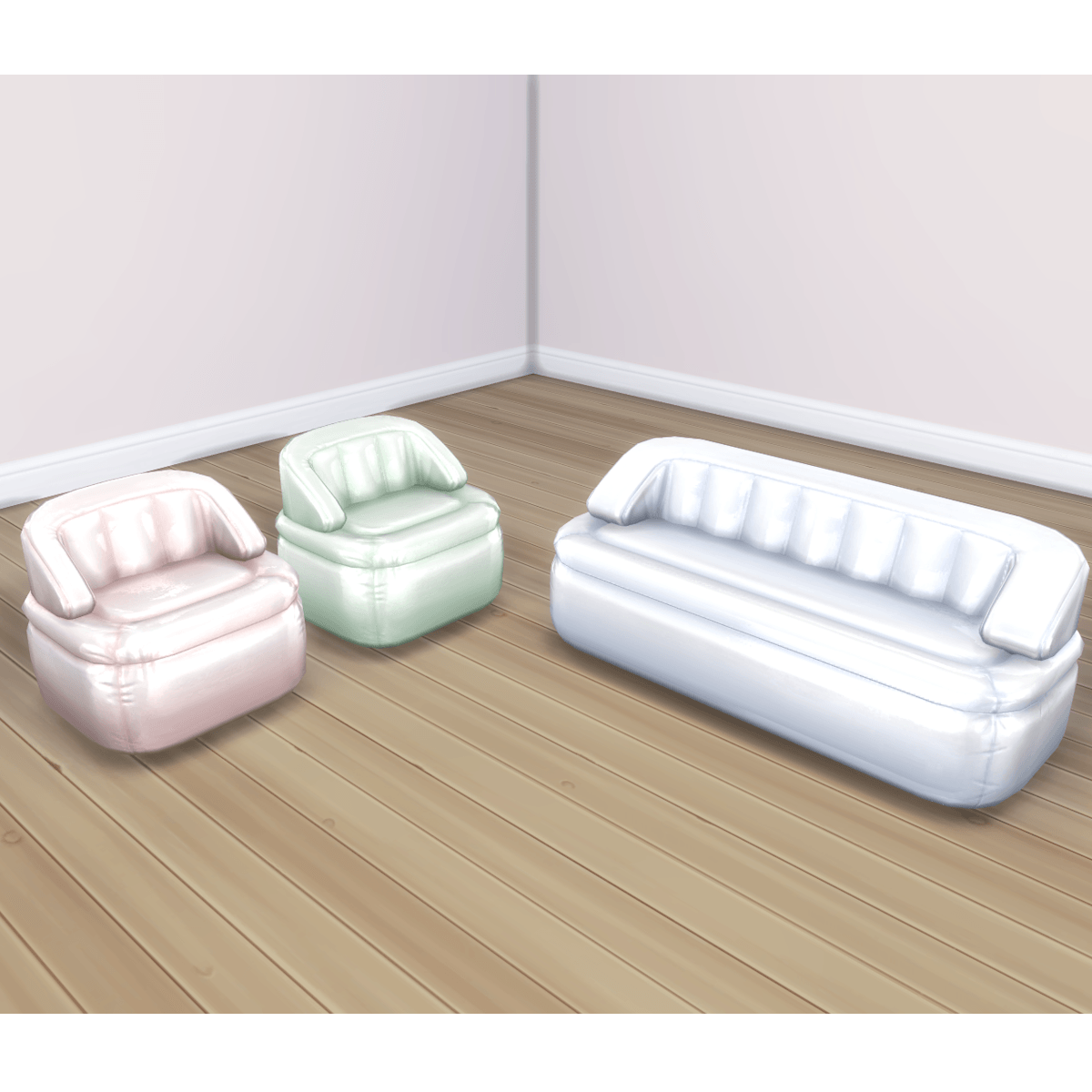 Inflatable Couch Early Unlocks (Bonus Pastel Swatches) - Gallery - The ...