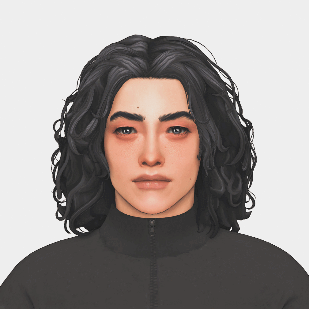 Conan Hair V1 - The Sims 4 Create a Sim - CurseForge