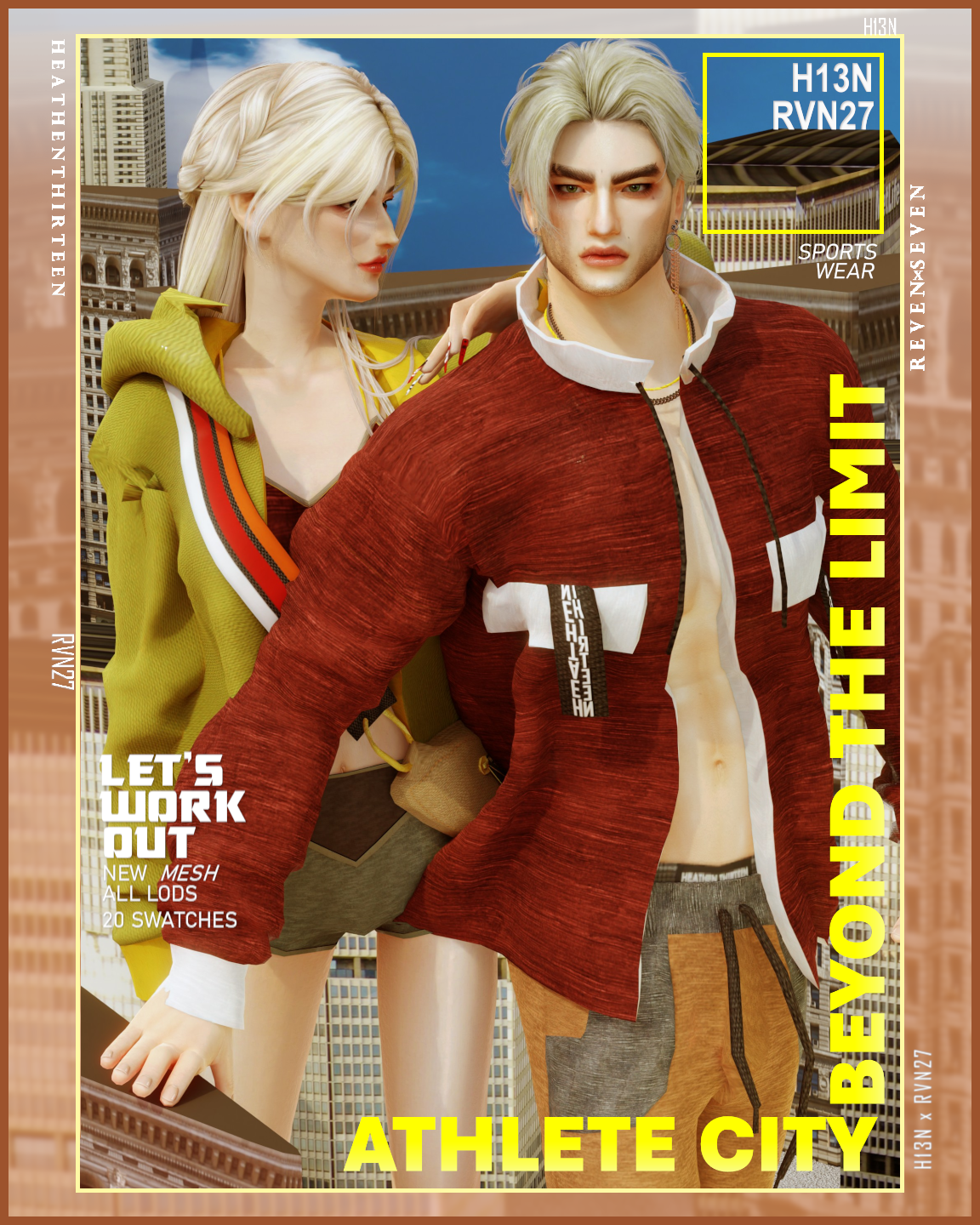 Blown Up Trainer Jacket - The Sims 4 Create a Sim - CurseForge