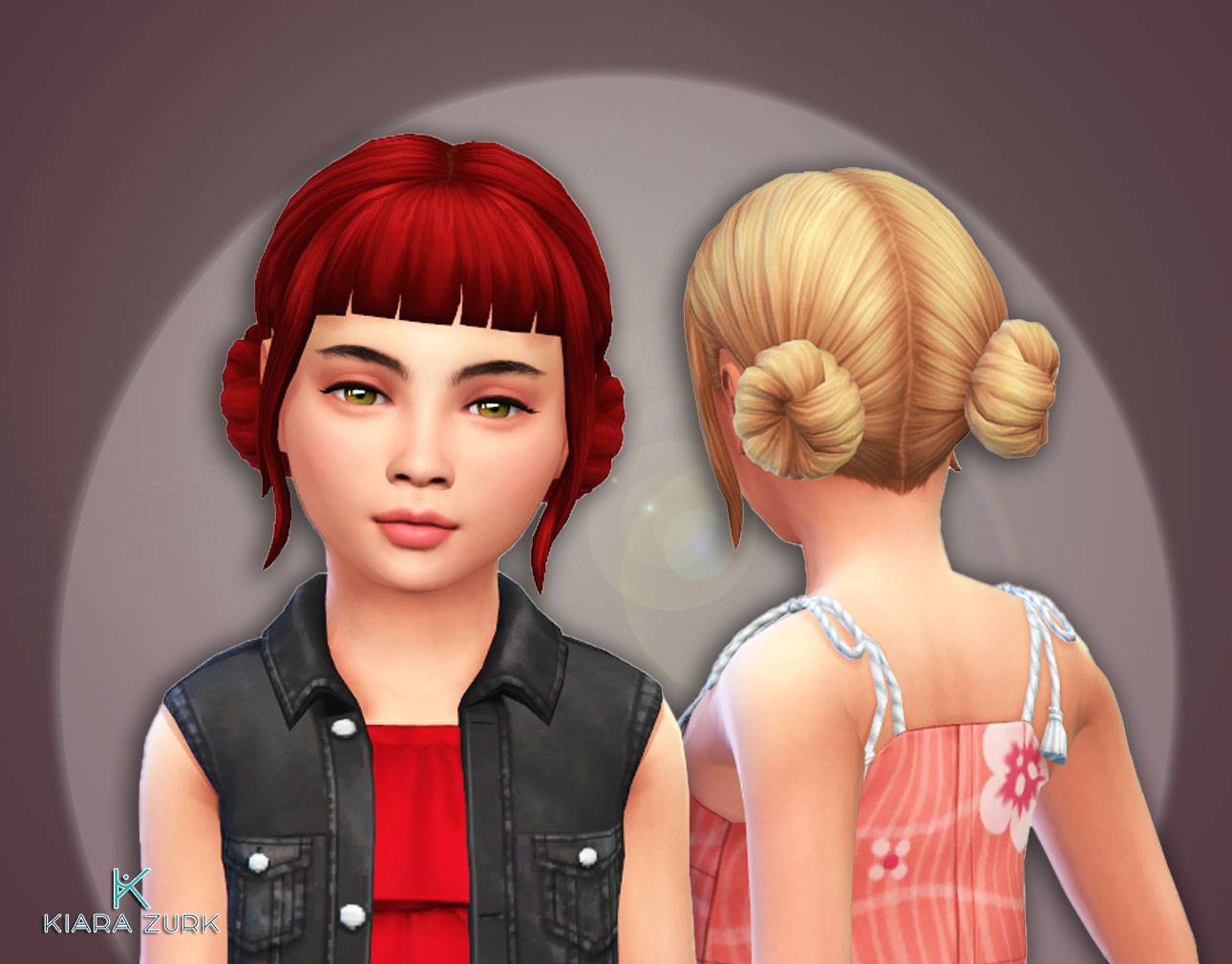 Nadine Buns for Girls - Gallery - The Sims 4 Create a Sim - CurseForge
