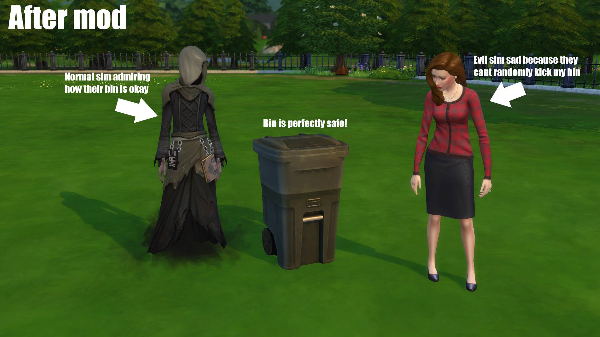 SimsKiller | STOP KICKING MY BINS!! - The Sims 4 Mods - CurseForge