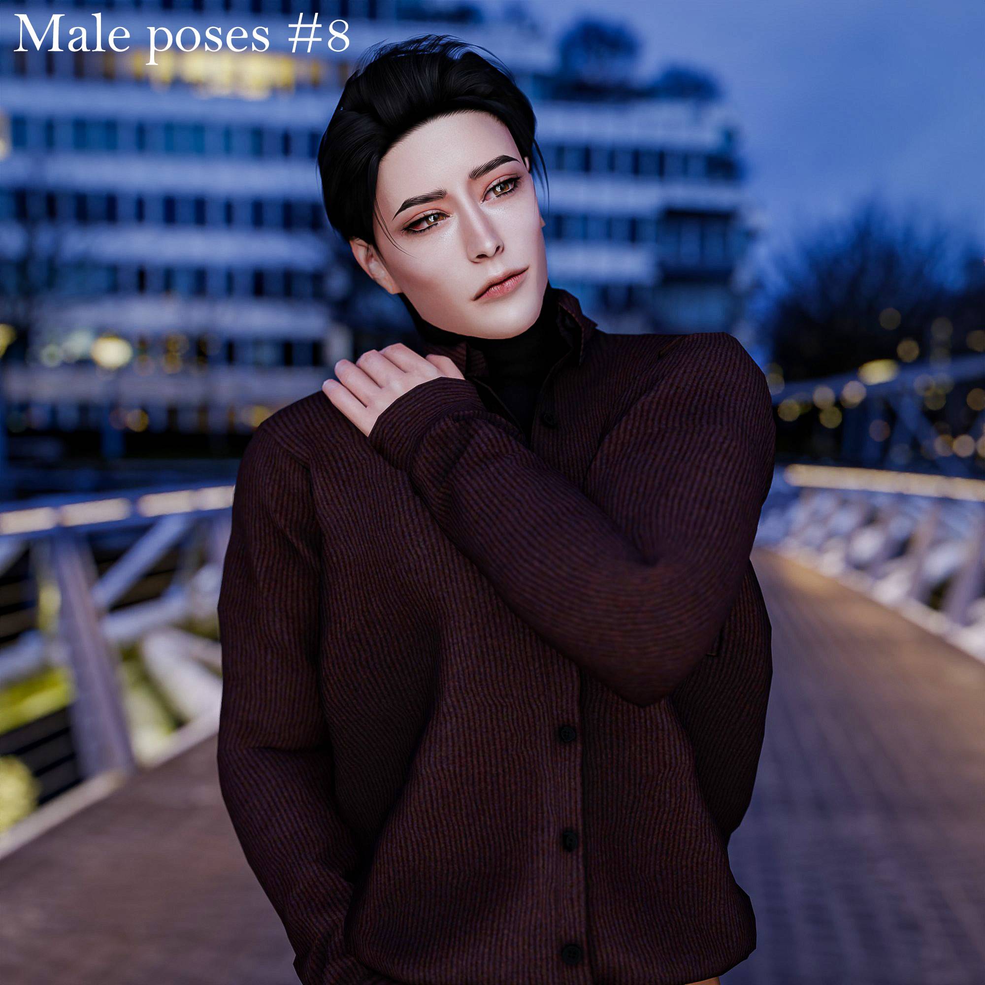 Male poses #8 Screenshots - Mods - The Sims 4