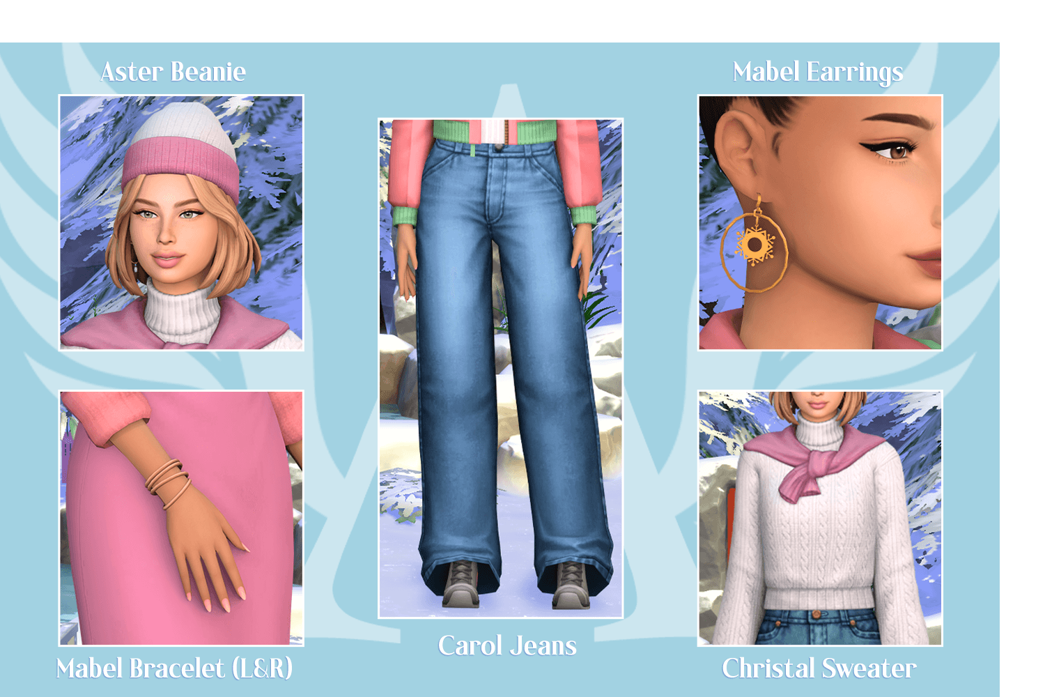 Winter Whims Collection - Gallery - The Sims 4 Create a Sim - CurseForge