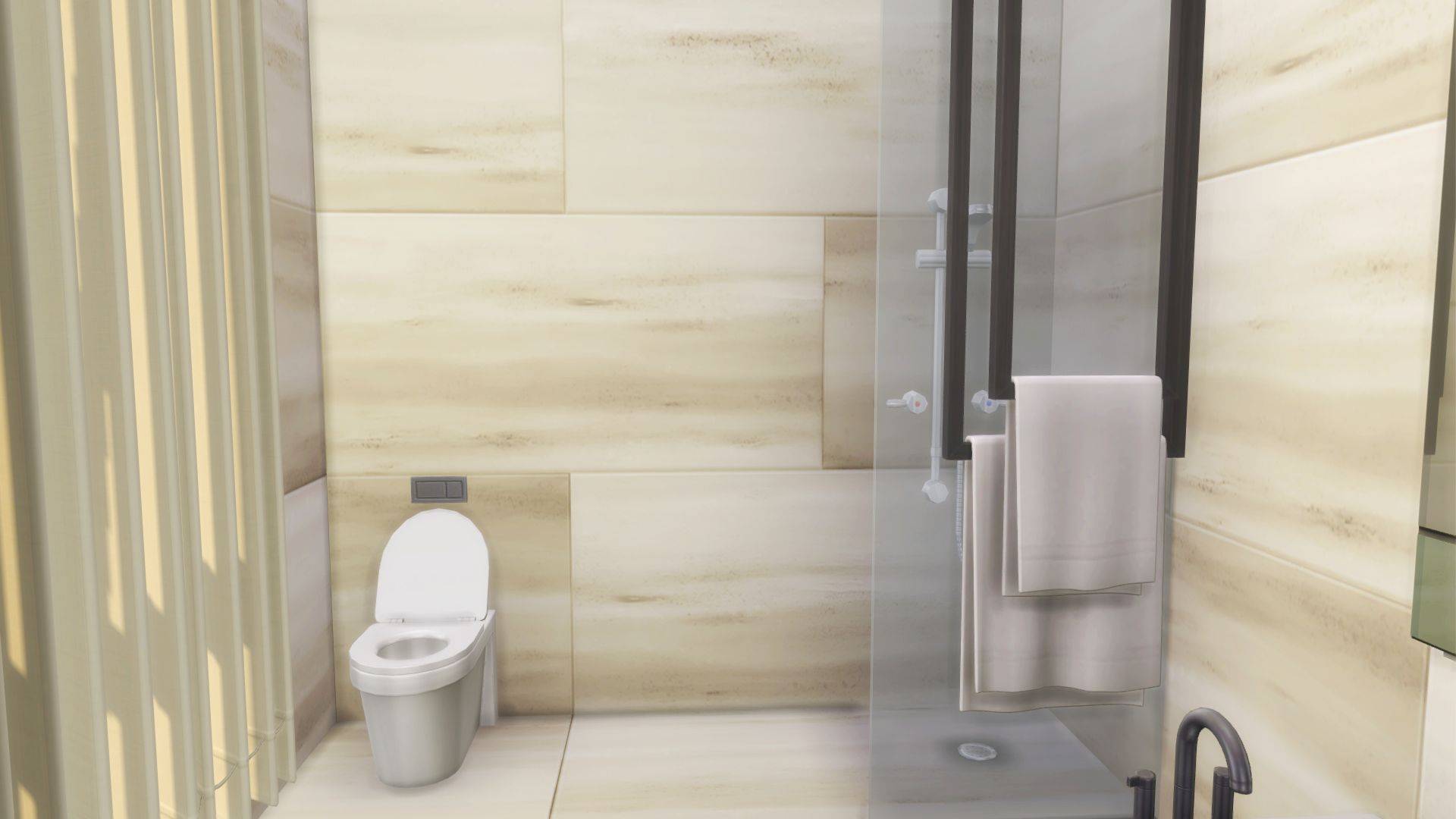 Compact Contemporary - Bathroom - Gallery - The Sims 4 Rooms / Lots ...