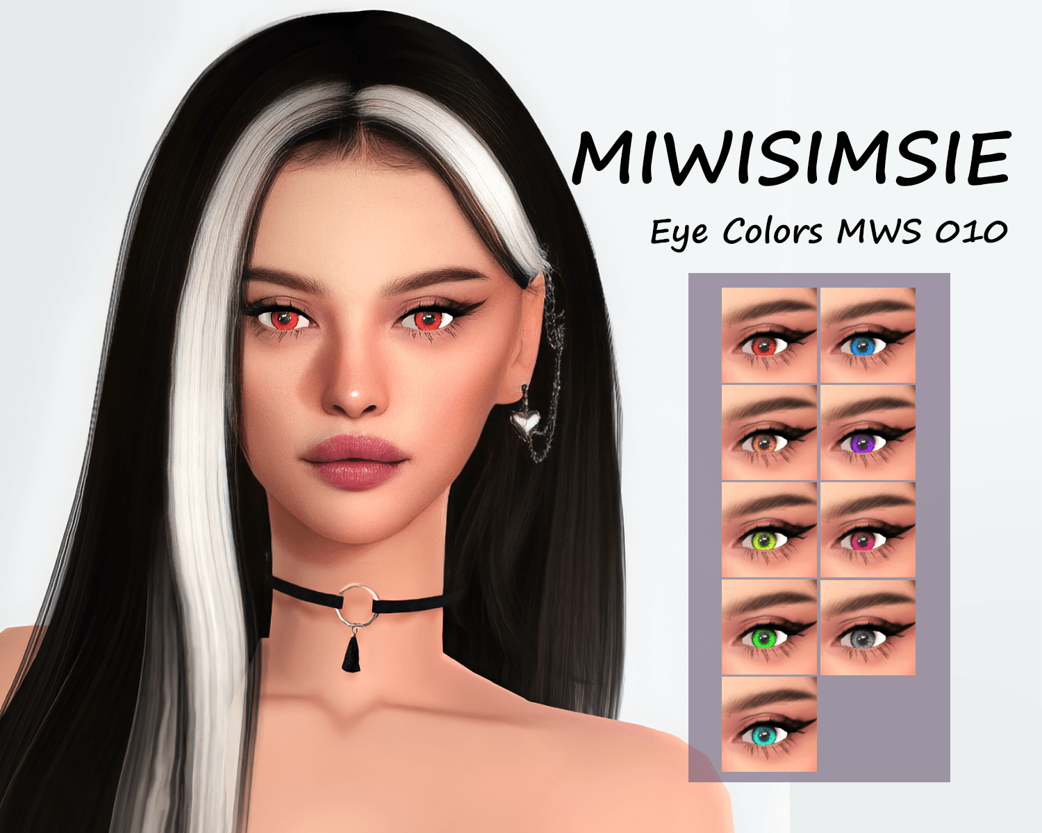 Eye Colors MWS 010 - Gallery - The Sims 4 Create a Sim - CurseForge