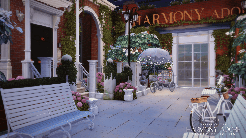 Harmony Adobe - University Housing - Gallery - The Sims 4 Rooms / Lots - CurseForge