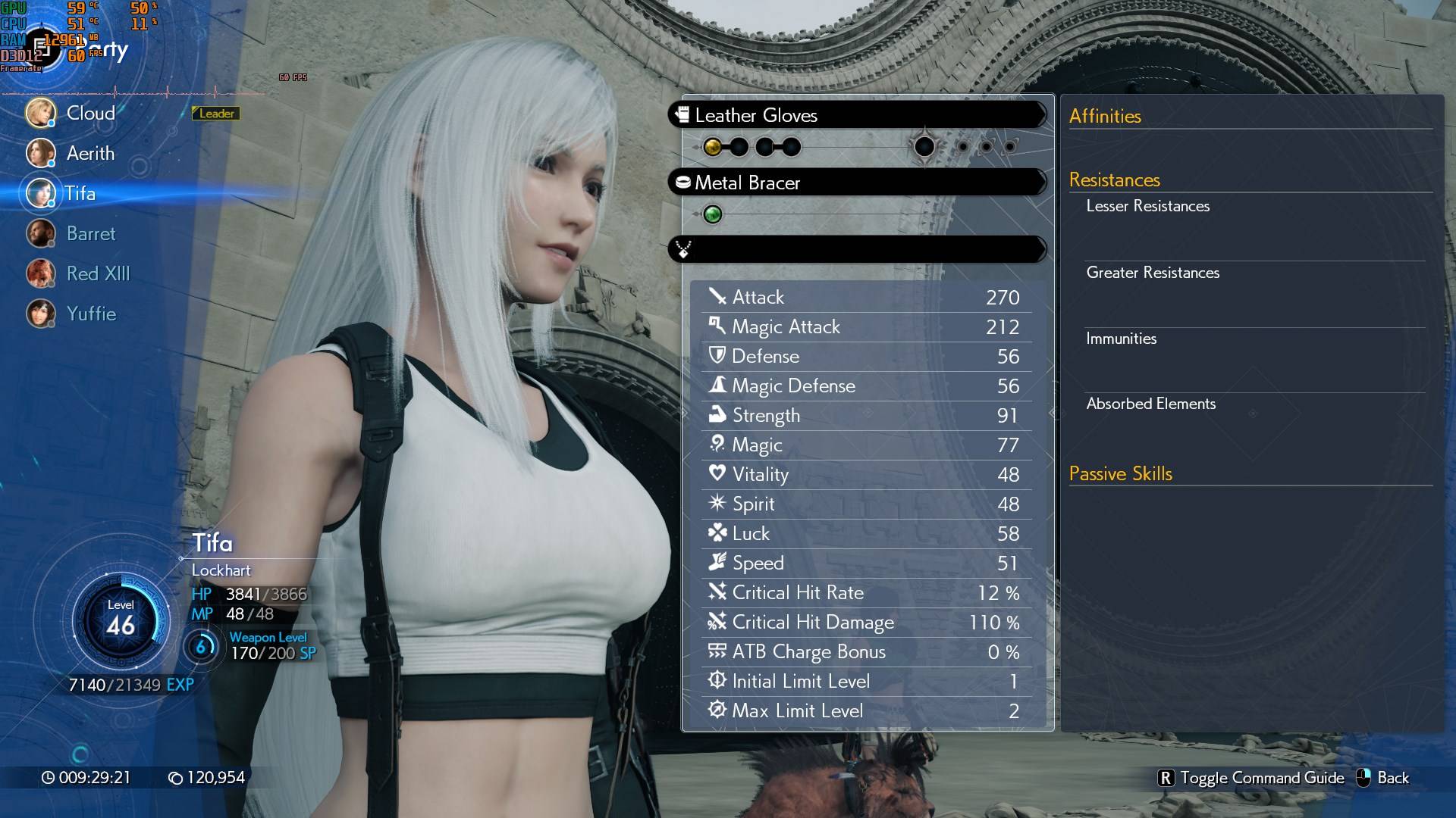 White hair color for Tifa, Aerith and Cloud - Gallery - Final Fantasy ...