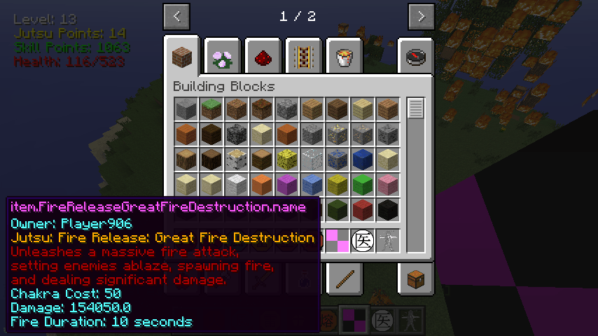 Naruto Anime Mod Extended (hiatus) - Gallery - Minecraft Mods - CurseForge