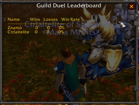 Guild Duel Leaderboard - Gallery - World of Warcraft Addons - CurseForge