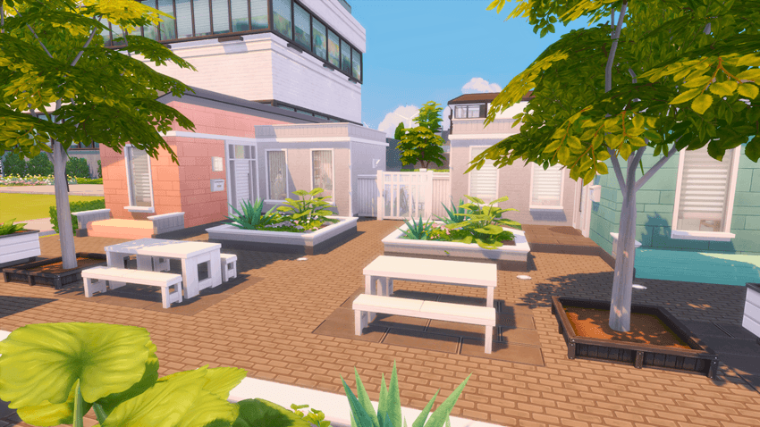 Foxbury Quad Student Tiny Homes - The Sims 4 Rooms / Lots - CurseForge