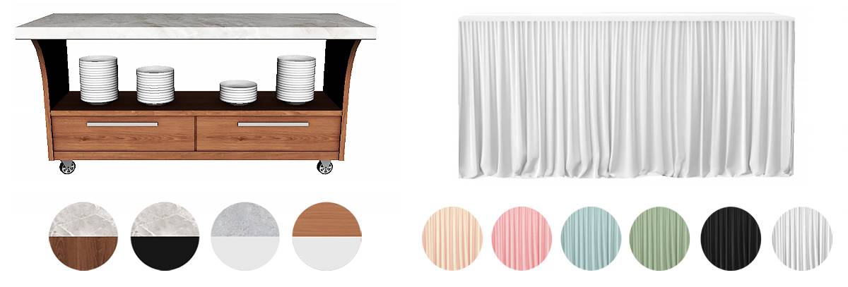 Open Buffet Table Gallery The Sims 4 Mods Curseforge